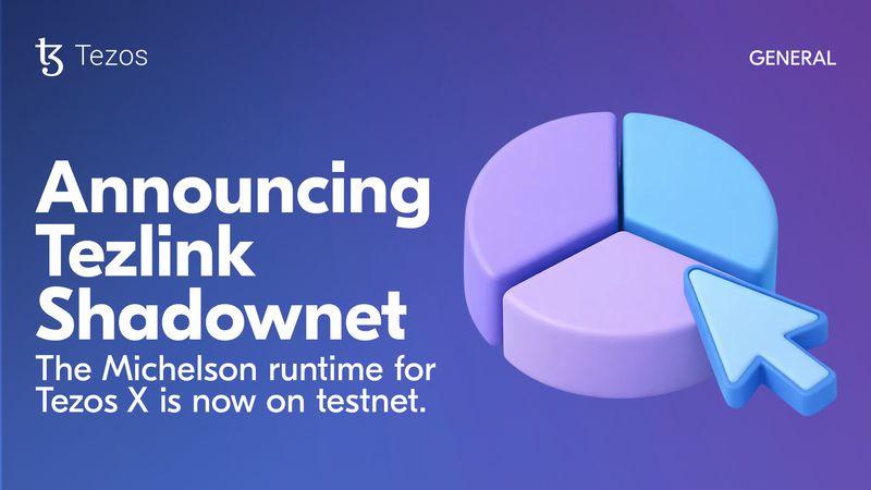 Announcing Tezlink Shadownet | Tezos Spotlight